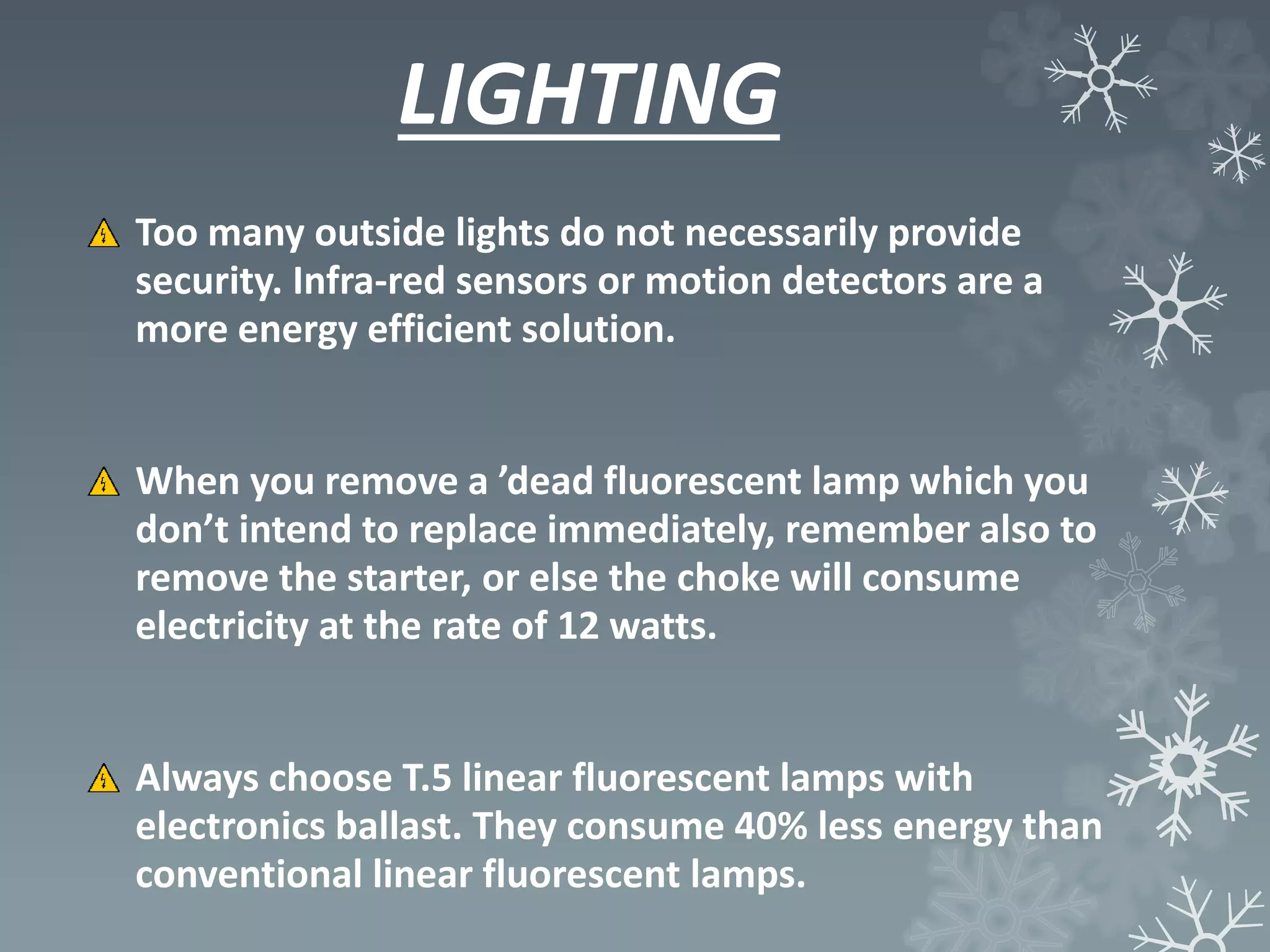 Electricity conservation. | PPTX