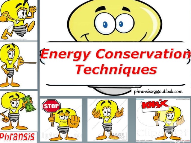 Electricity conservation. | PPTX
