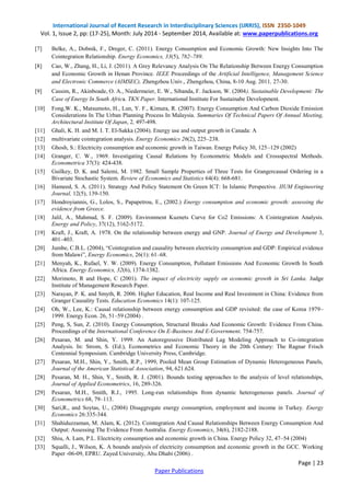 ELECTRICITY CONSUMPTION AND ECONOMIC GROWTH IN SWAZILAND | PDF