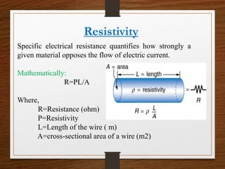 Electricity,electric charge,electric current and electric circuit | PPTX