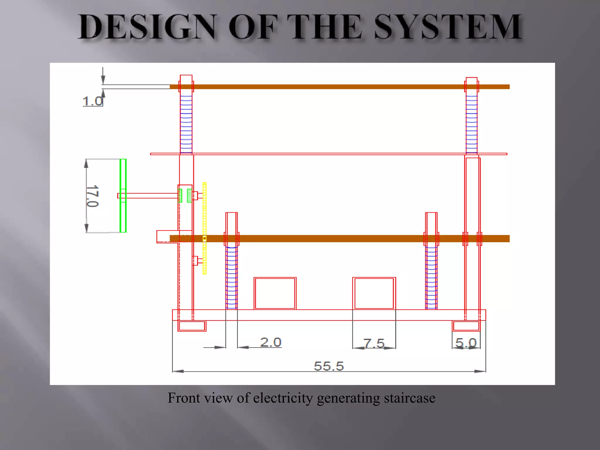 Electricity generating staircase | PPTX
