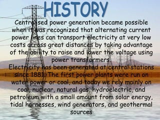 Electricity Generation | PPT