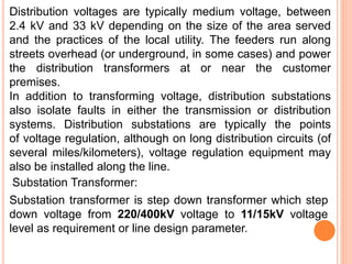 Electricity generation, distribution and transmission | PPTX