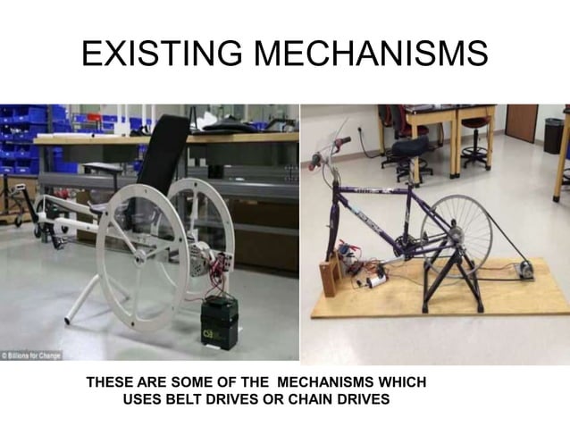 Electricity generation through cycling as exercise | PPT