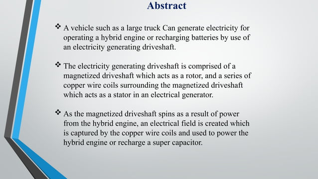 Electricity Generation Using Propeller Shaft.pptx