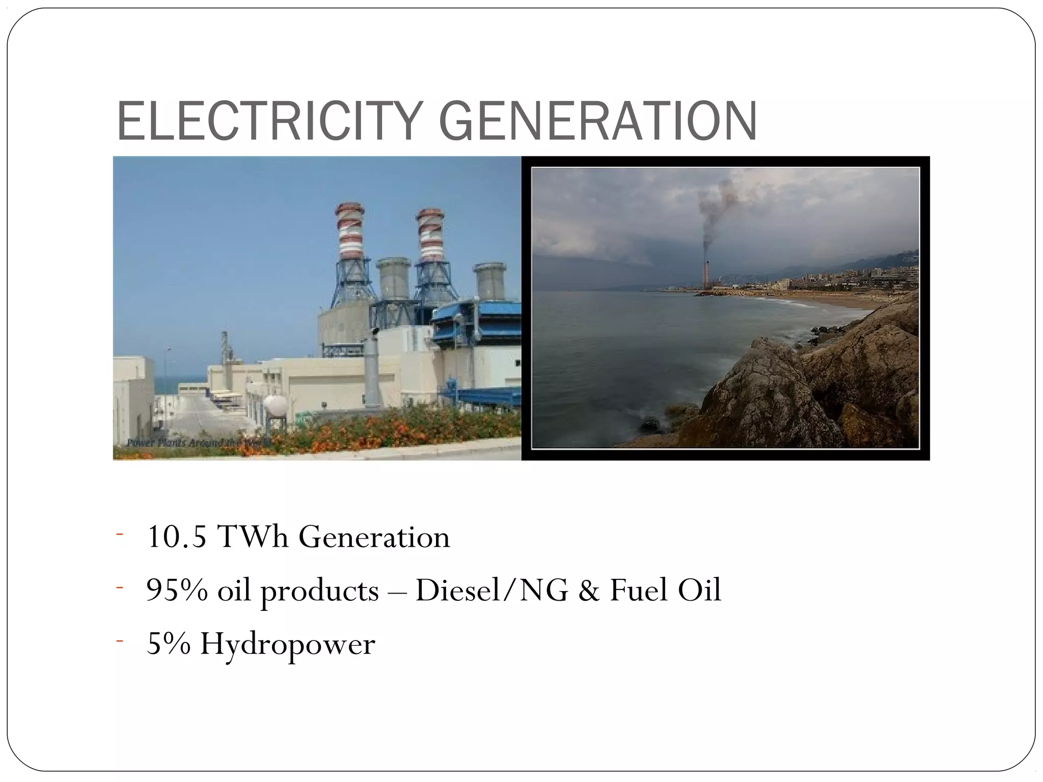 Lebanon: Electricity in Lebanon Focus on Wind Energy | PPS