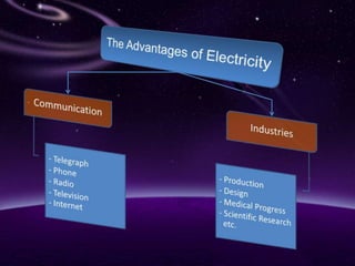 Uses Of Electricity In Our Daily Life