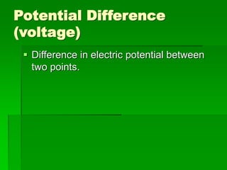 Electricity introduction power point presentation | PPT