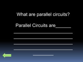 Electricity jeopardy | PPTX