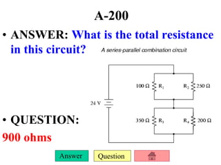 Electricity jeopardy | PPTX