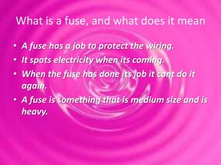 Electricity kyra's | PPTX