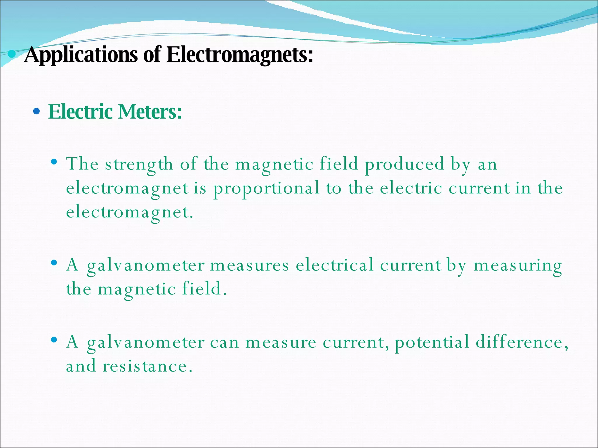 ELECTRICITY AND MAGNETISM | PPT