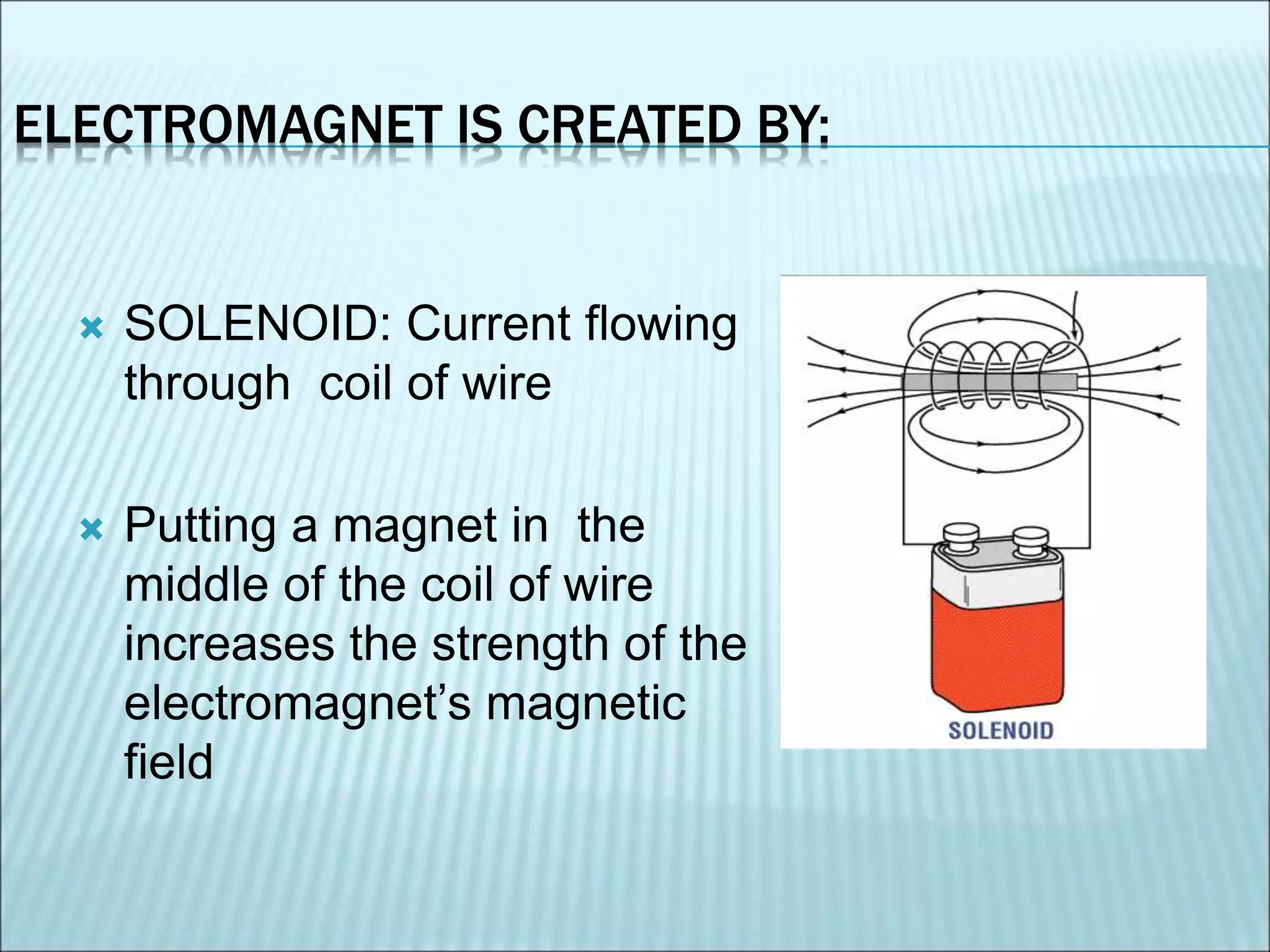 Electricity, magnetism and electromagnetism | PPT