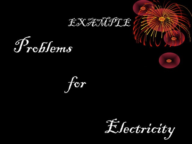 Electricity (marjorie miranda) | PPT