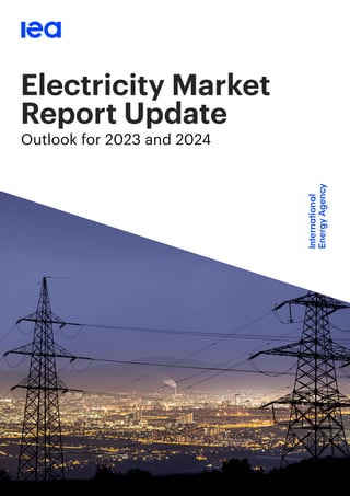 IEA Electricity Market Report 2023 | PDF