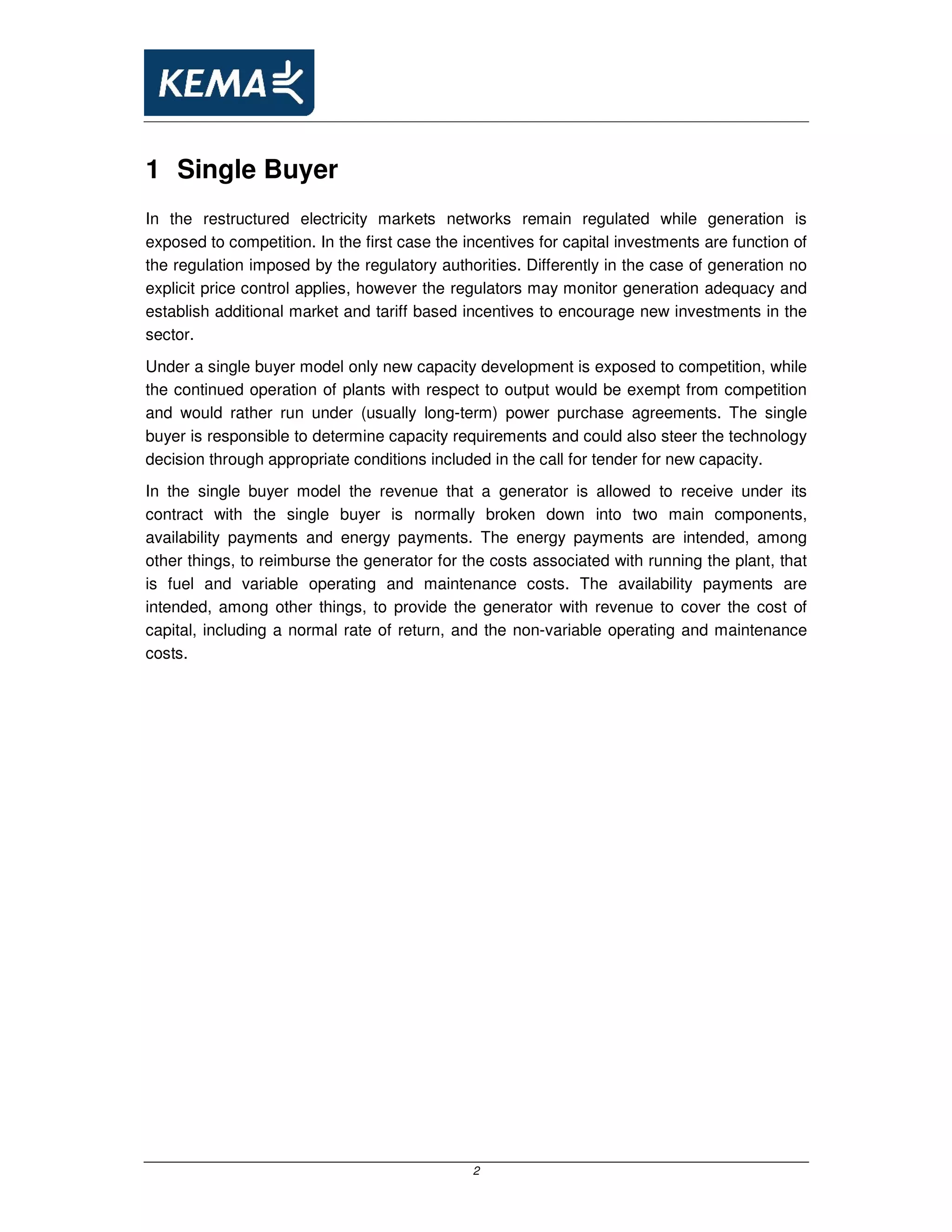 Electricity Markets and Principle Market Design Models | PDF