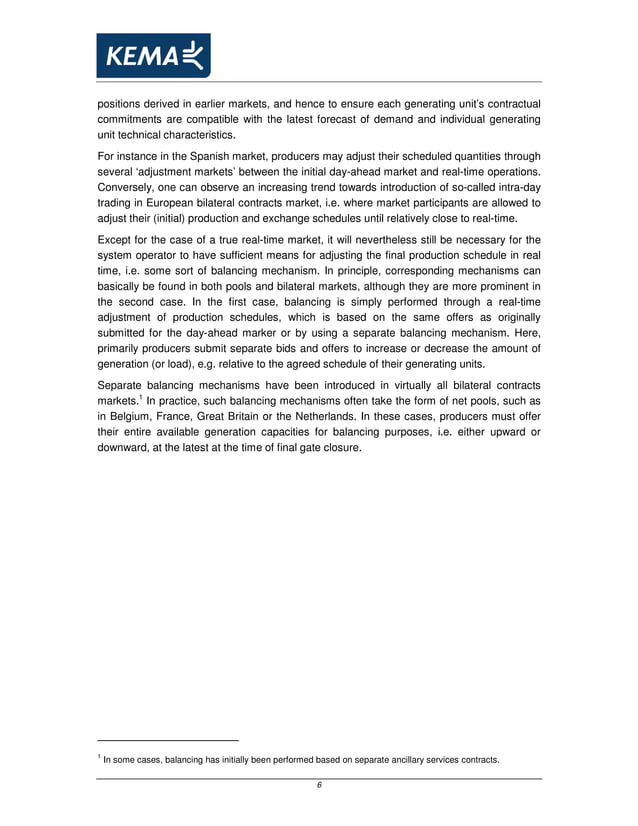 Electricity Markets and Principle Market Design Models | PDF | Home ...