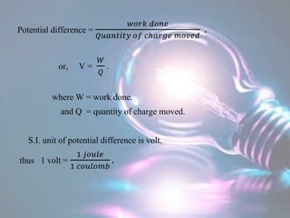 Electricity ppt | PPTX