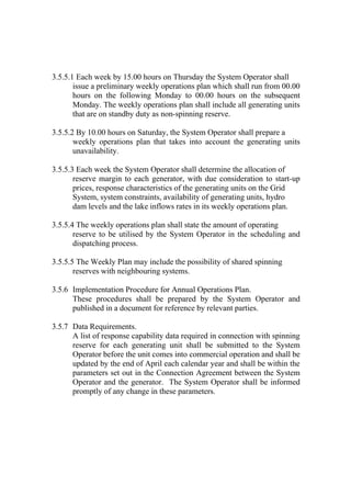 Electricity primary grid_code_regulations_2003 | PDF