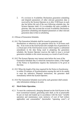 Electricity primary grid_code_regulations_2003 | PDF