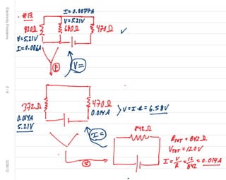 Electricity problems key | PDF
