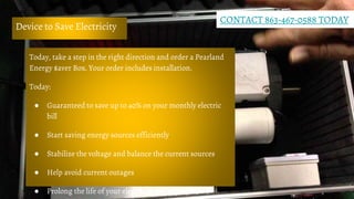 Electricity Saving Box | PPTX | Gas and Electric | Home Utilities