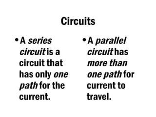 Electricity (science) | PPT | Chemistry | Science