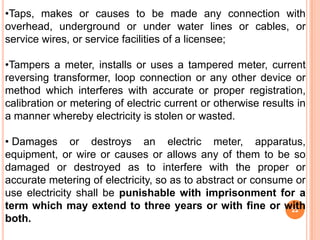 Electricity theft (1) | PPTX