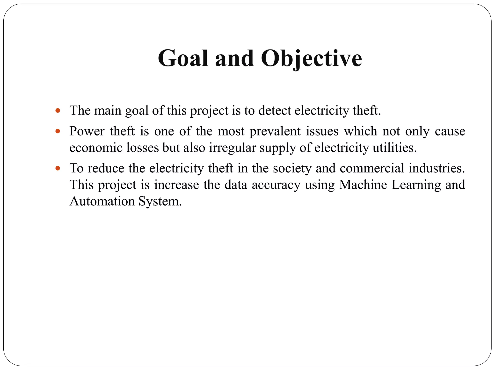Electricity Theft Detection Using Image Processing Pptx