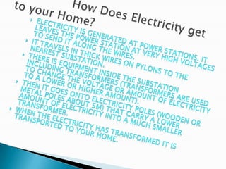 Electricity webquest | PPTX | Gas and Electric | Home Utilities