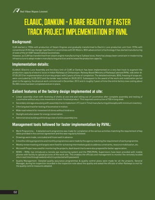 Electric Loco Factory Dankuni, Eastern Railway | PDF