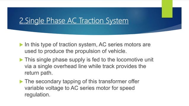 Electric locomotive ppt | PPTX