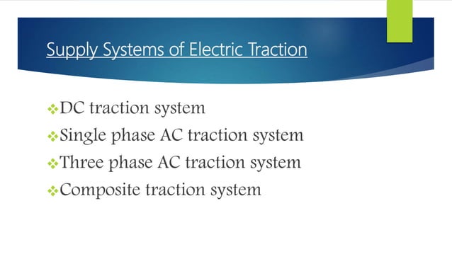 Electric locomotive ppt | PPTX
