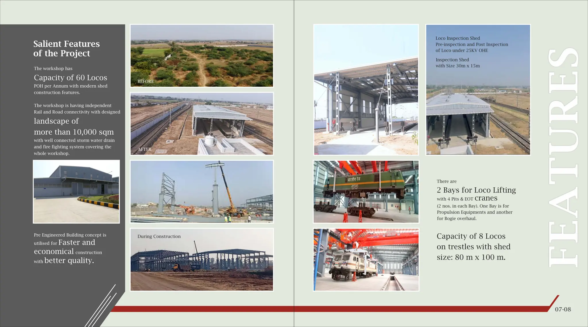 Electric Loco Workshop Dabohi, Gujrat- a turnkey project implemented by ...