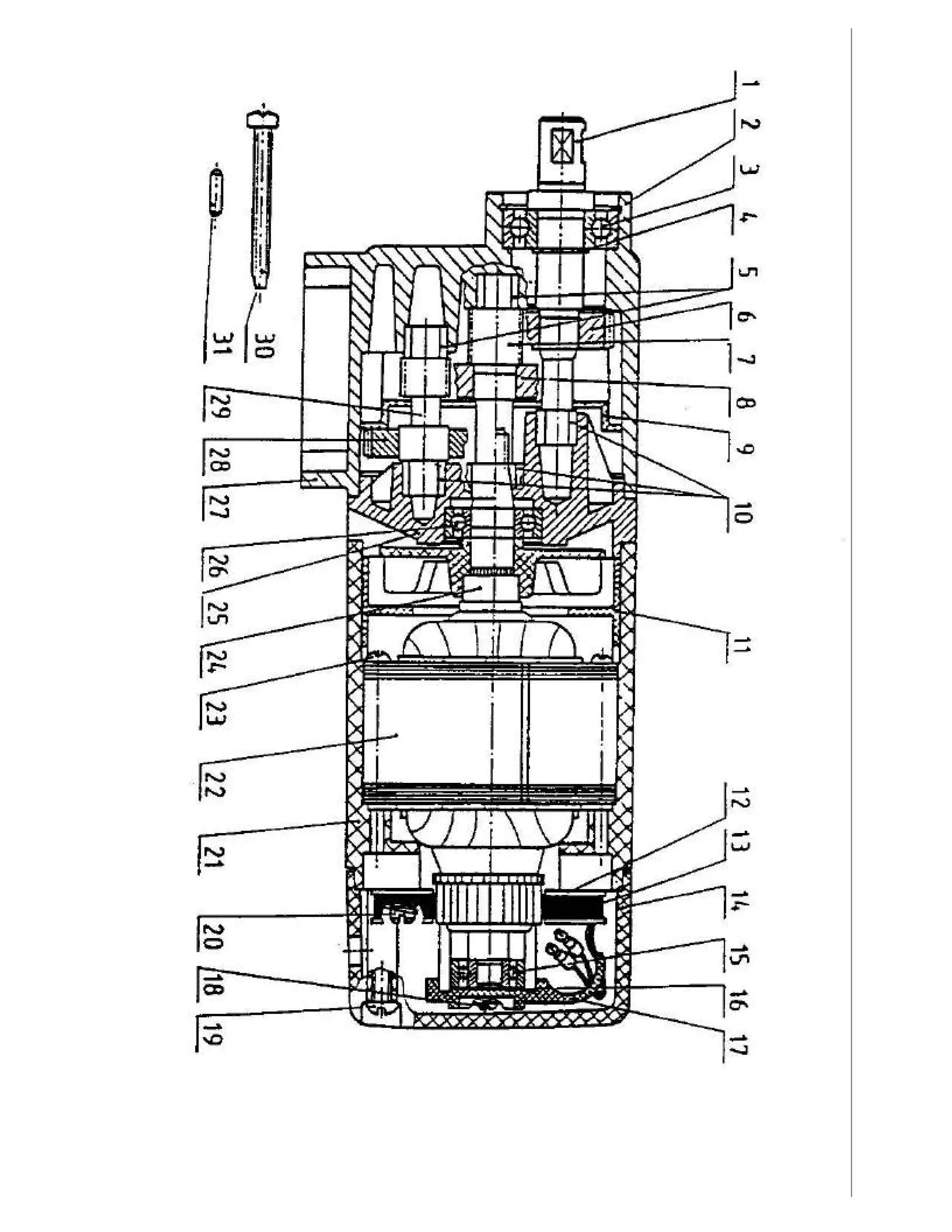 CS Unitec Electric Magnetic Drills Schematic: MDM-35 | PDF