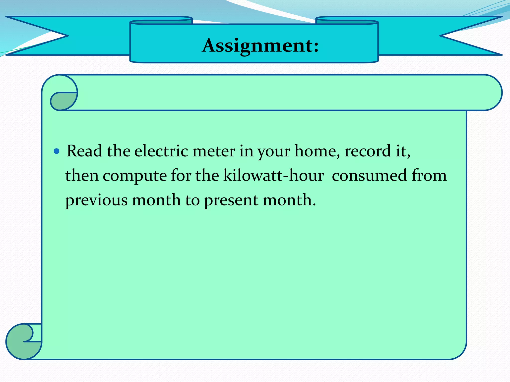 ELECTRIC METER.pptx | Physics | Science