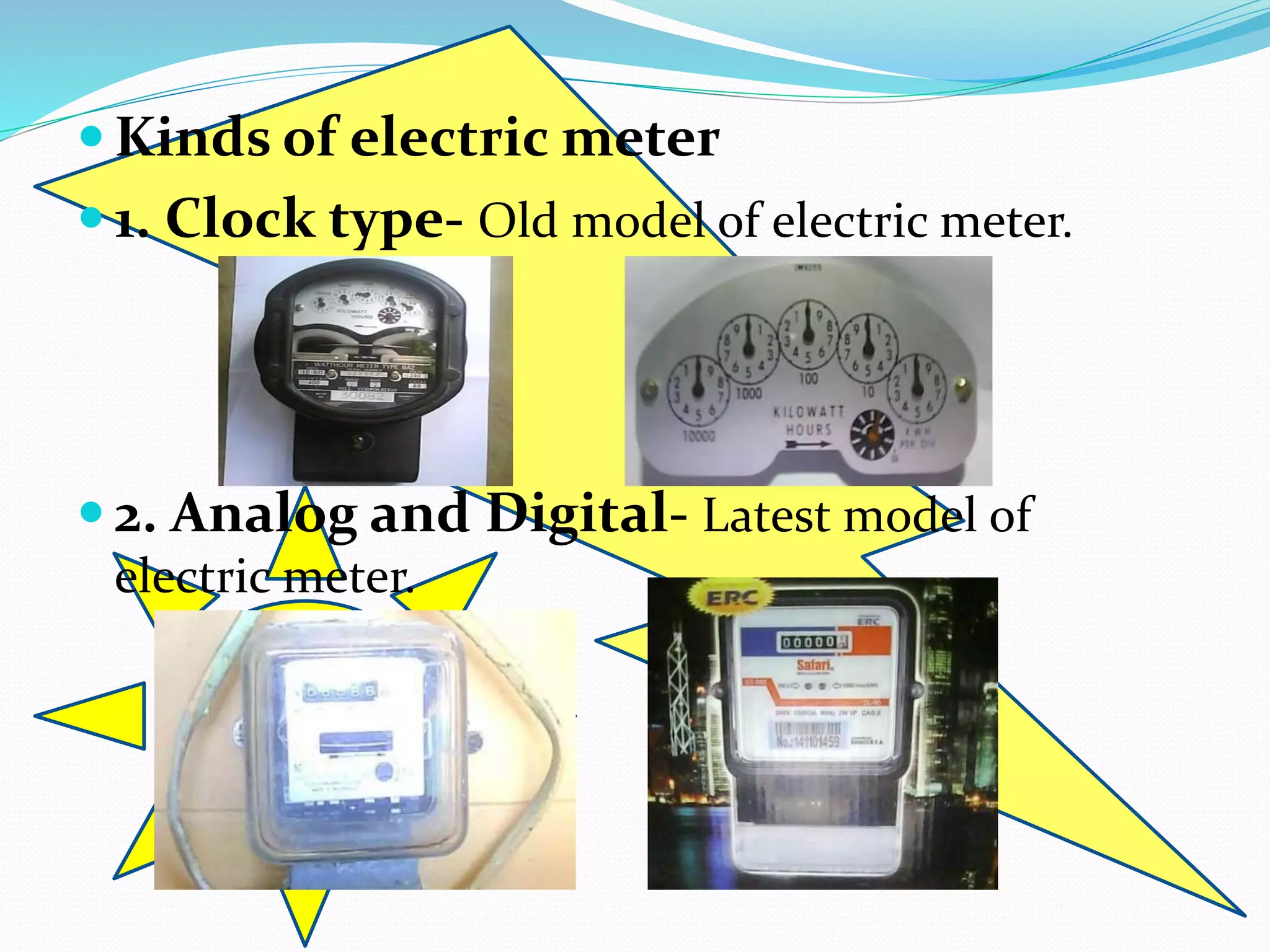 ELECTRIC METER.pptx | Physics | Science