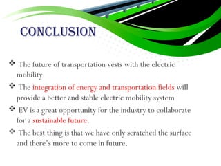 Electric mobility | PPT