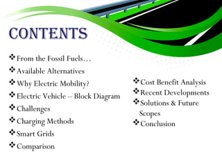 Electric mobility | PPT