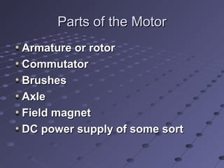 Electric motor | PPT