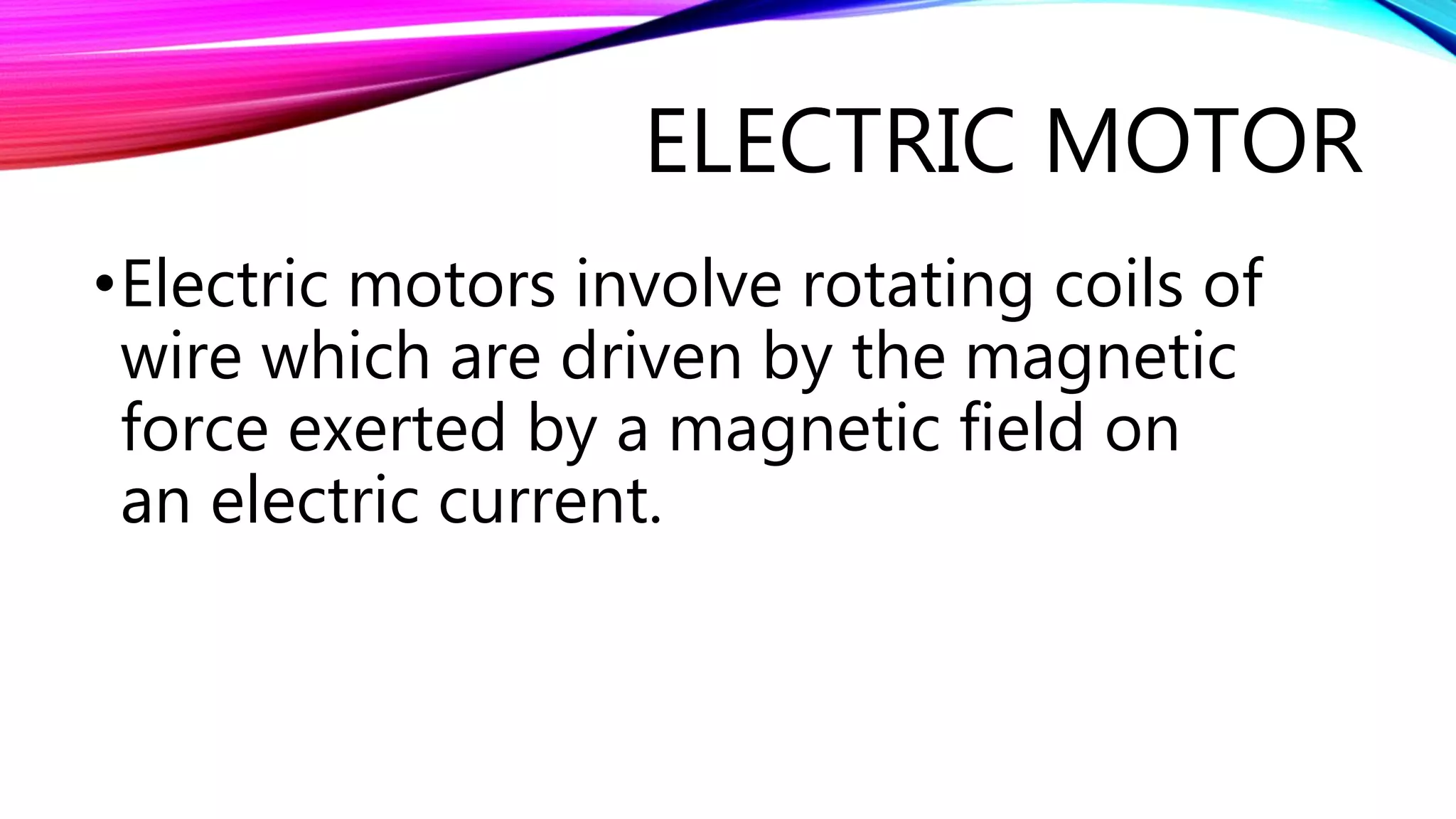 Electric Motor | PPT