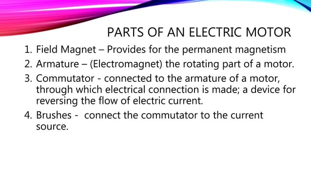 Electric Motor | PPT