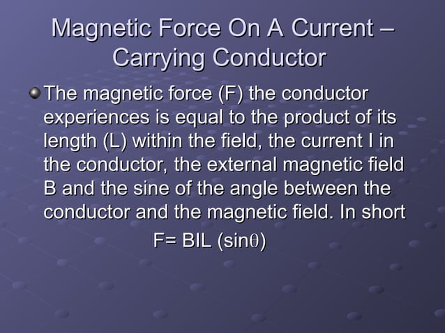 Electric motor power point presentation | PPT