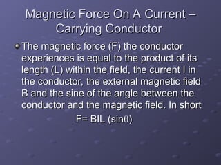 Electric Motor animation class X Science CBSE,TBSE.ppt