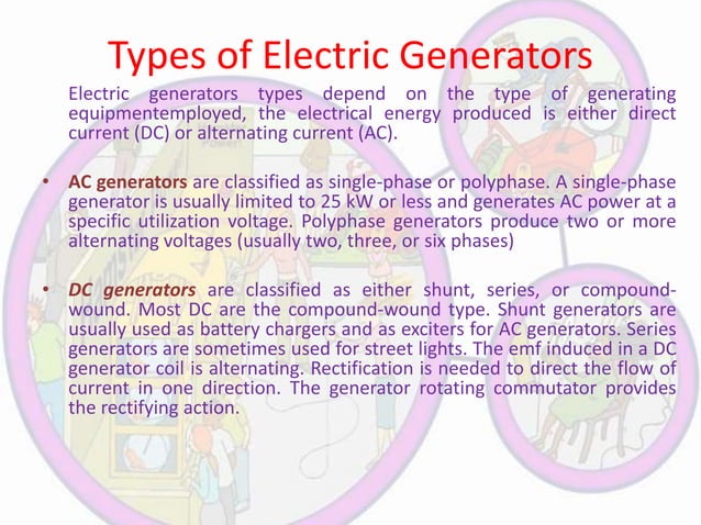 Principle of Electric Motor and Generator | PPTX