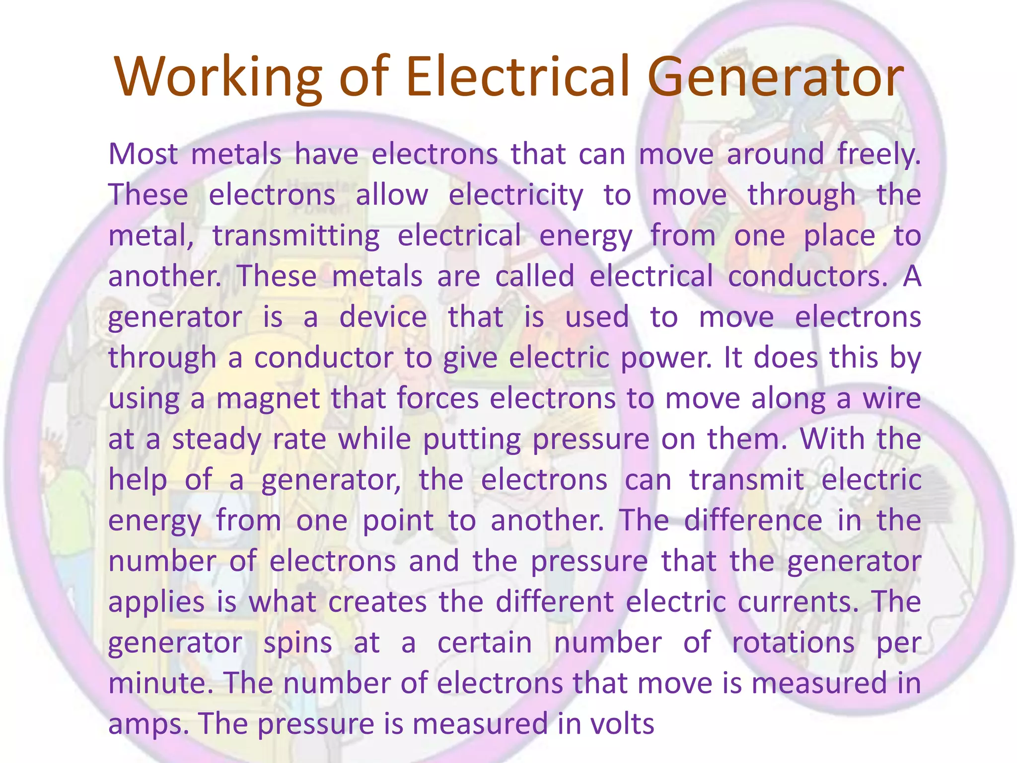Electric motor and generator | PPTX