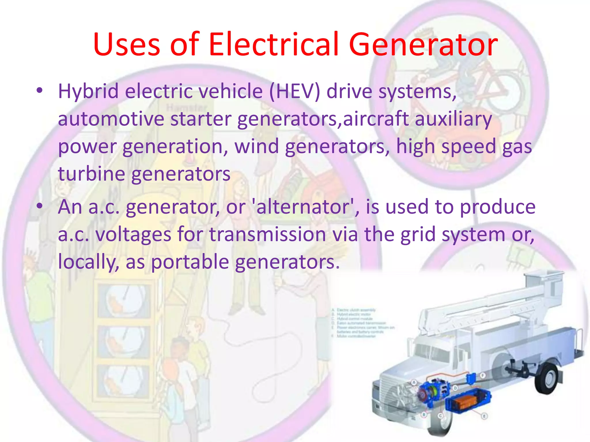 Electric motor and generator | PPTX