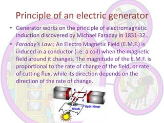 Electric motor and generator | PPTX
