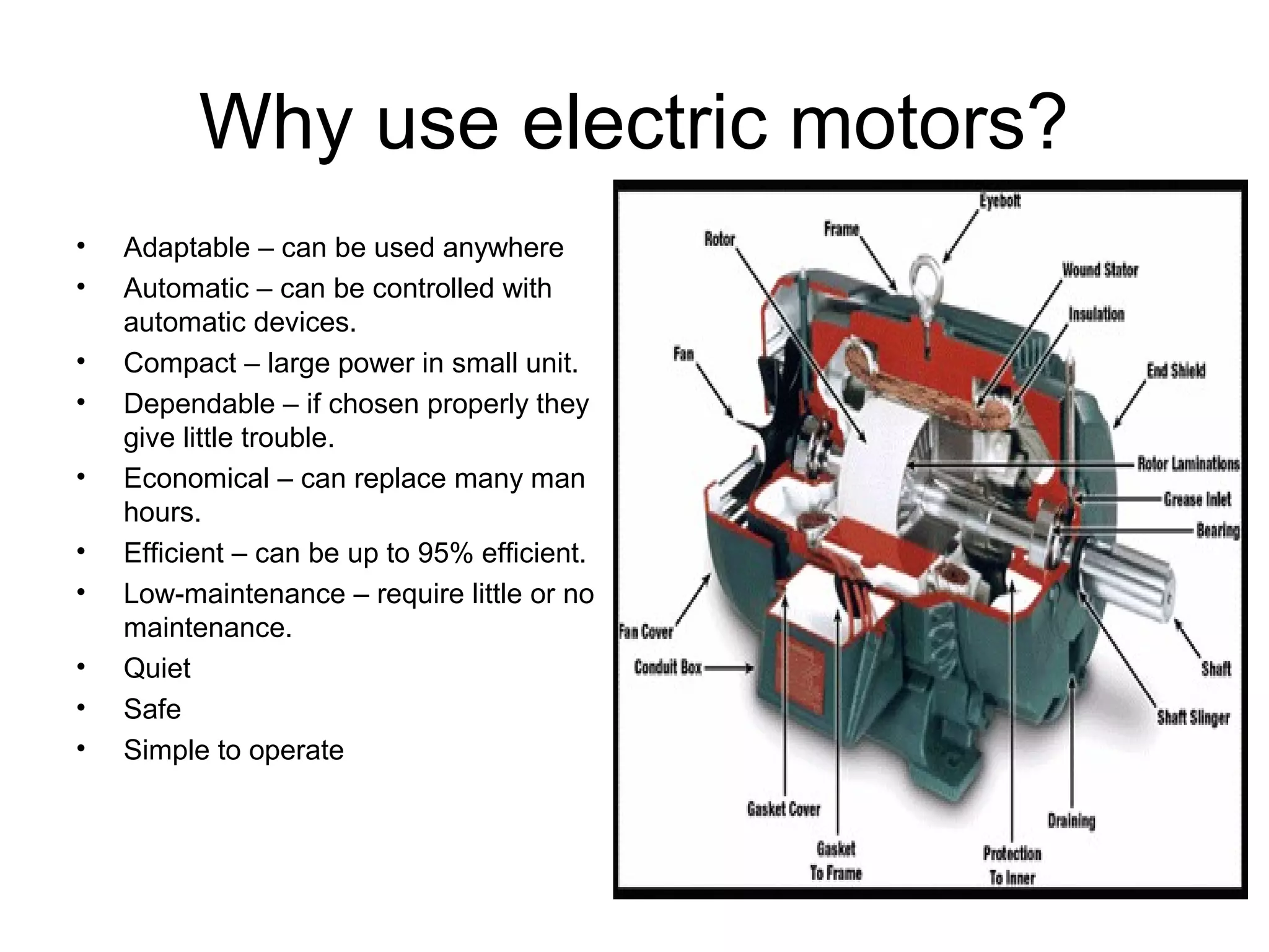 Electric Motor Basics Ppt