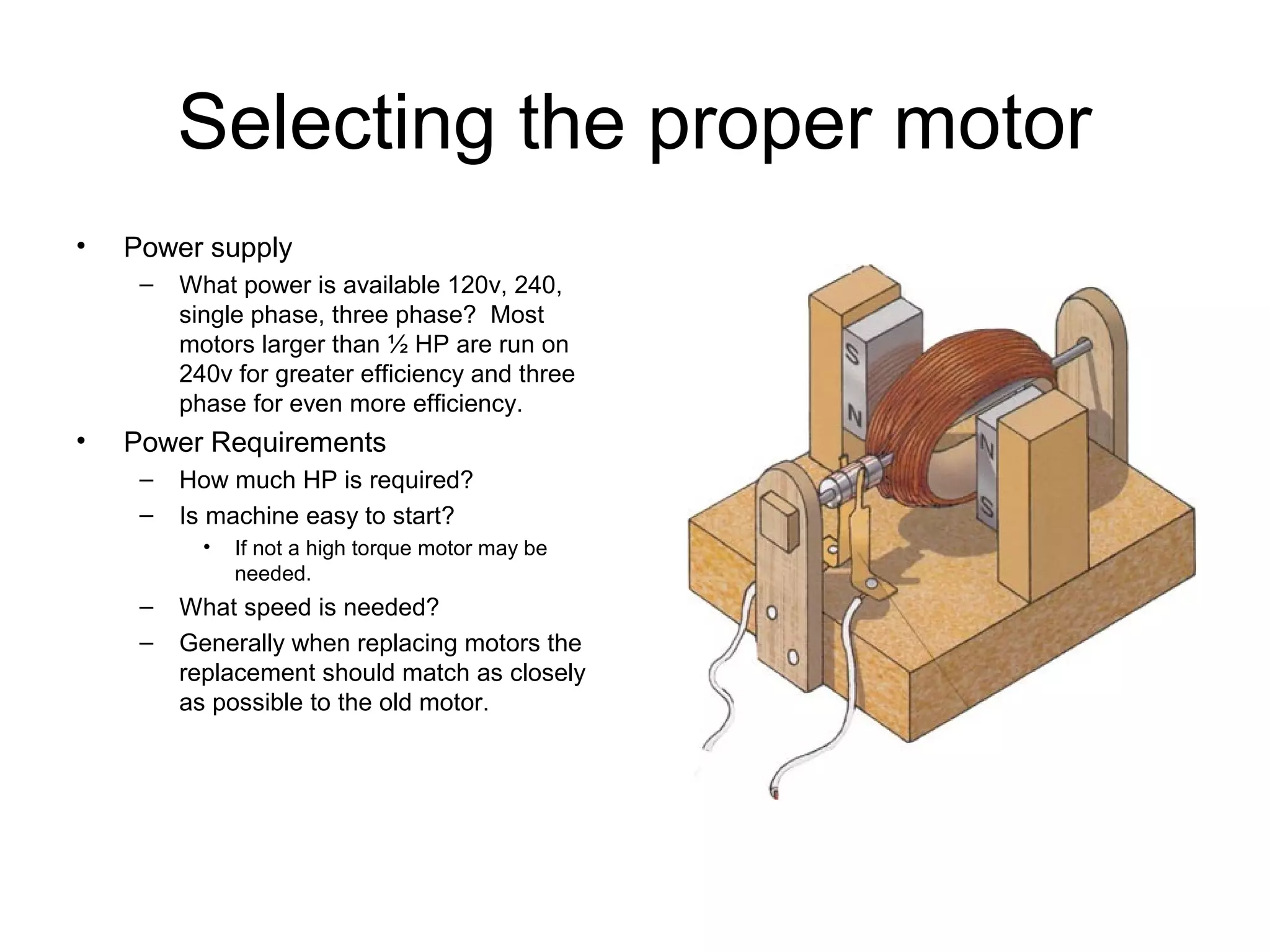 Electric motor basics | PPT
